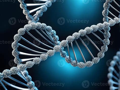 Microbiology Of Human Dna Double Helix Spiral Twisting Form With Complex And Intricate Genetic