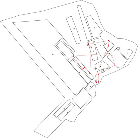 Layout Of A Container Terminal With Yards Numbered By The Service They Download Scientific