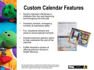 Baby S First Year Calendar Program PPT