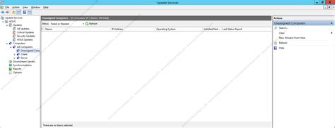 Connection Error WSUS Console Techknowlojist