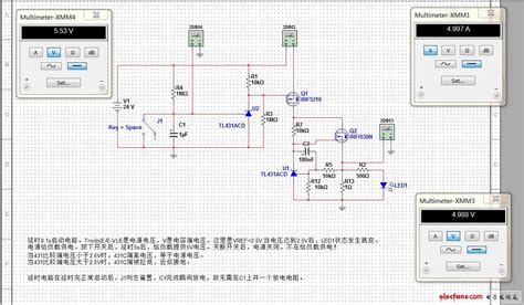 24V输入5V输出的TL431提供2 5V基准电压 微波EDA网