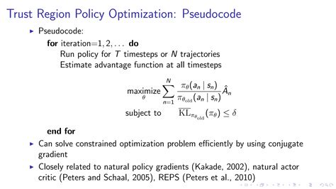 Lec5 Advanced Policy Gradient Methods Pdf Computing Technology