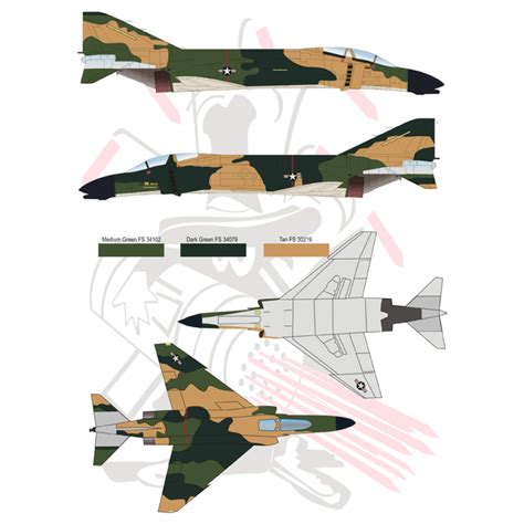 F 4 Phantom Ii 32 006 1 F 4e 67 0210 1972 58 Tfs 432trw Buy At Printscale Scale 1 32