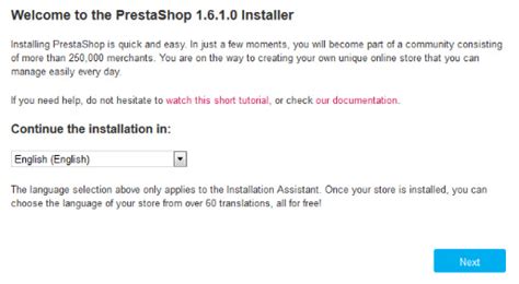 How To Install PrestaShop New Step By Step
