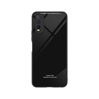 Sonty Vivo Y12s Black Polycarbonate And Thermoplastic Polyurethane Anti Fingerprint Mobile Back