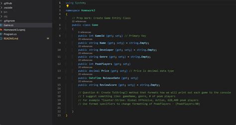 Solved 0 Within Your Entity Class Make A `tostring`