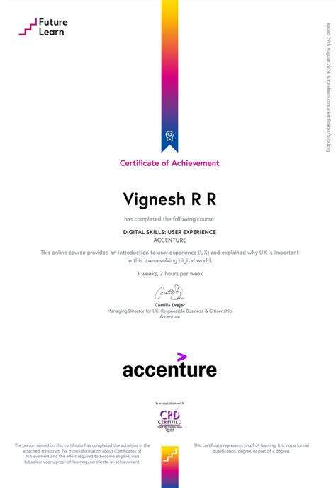 Vignesh R R On Linkedin Excited To Share That Ive Completed The User