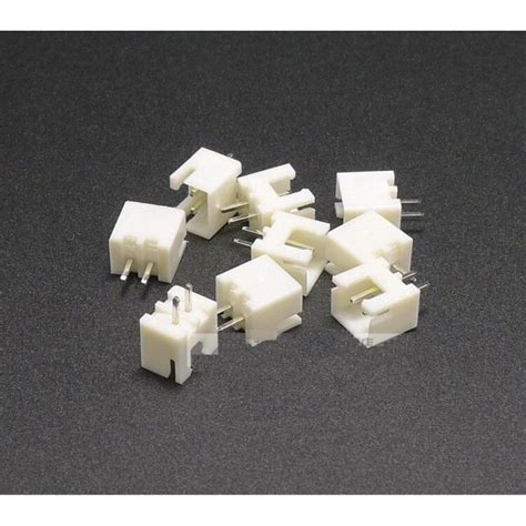 10pcs 2pin White Male Header Female Housing Jst Xh Male Header 2 Pin 2 54mm Pitch Male