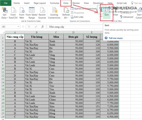 Data Analysis Excel Tổng Hợp Các Hàm Phân Tích Dữ Liệu Cần Biết