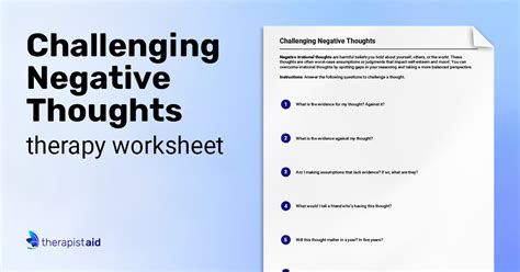 Stinking Thinking Worksheets