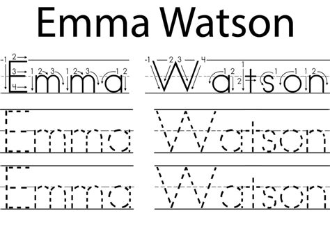 Personalized Name Tracing Books Name Tracing Generator