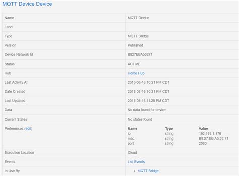 Mosquitto Broker And Smartthings Bridge Home Assistant Os Home Assistant Community