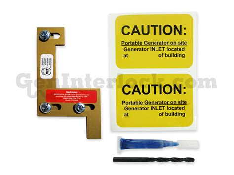 Generator Interlock Kit Siemens And Ite 150 And 200 Amp Panels Geninterlock