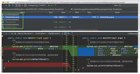 利用 IntelliJ IDEA 进行代码对比的方法 Roy Xin 博客园