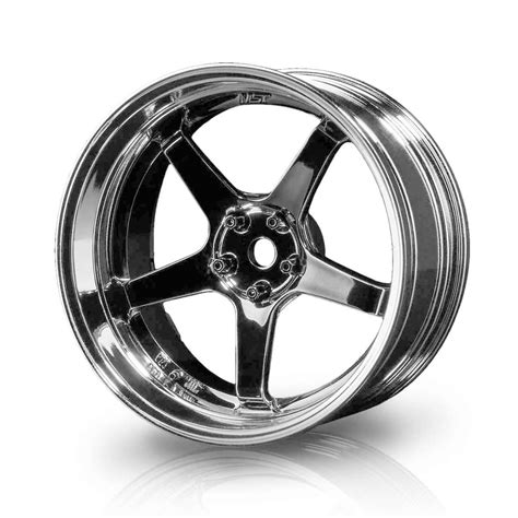 MST Drift Felge GT Silber Schwarzglanz