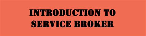 SQL SERVER Introduction To Service Broker SQL Authority With Pinal Dave