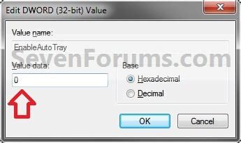 Notification Area Icons Hide Or Show System Icons And Notifications Tutorials