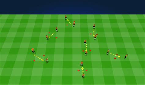 Footballsoccer U8 U10 Passing Technical Passing And Receiving Beginner