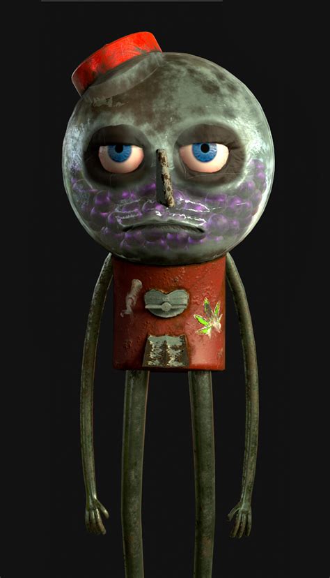 Artstation Regular Show Benson 3d Model
