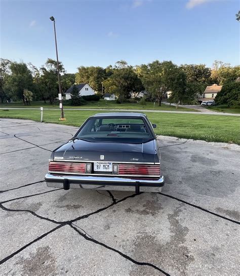 1987 Mercury Grand Marquis Coupe Black Ls For Sale