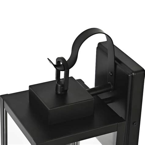 1 Light Outdoor Matte Black Wall Light On Sale Overstock 34747065