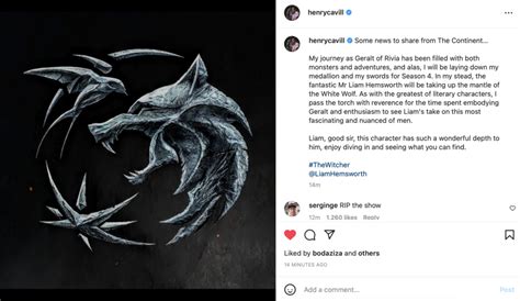 Henry Cavill Leaving The Witcher After Season 3 Gen Discussion