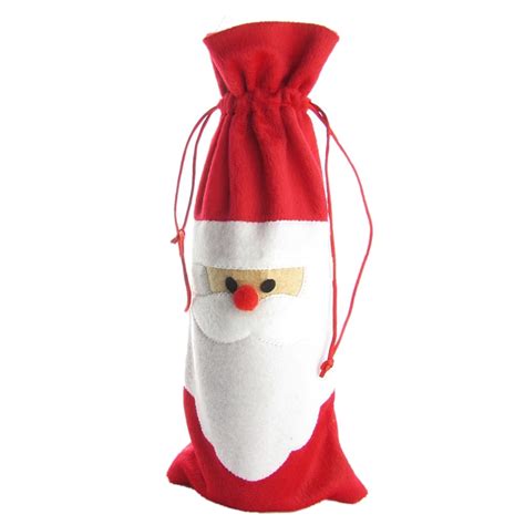 Набор из 10 шт бутылки вина мешки идеально подойдет для нового года и Рождества Подарки вина и