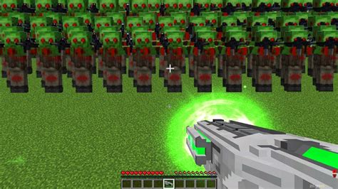 마크 최강 총모드 총 Vs 총 든 좀비 10000마리 핵멋짐주의 이제 이 총만 쏜다 [마인크래프트] Youtube