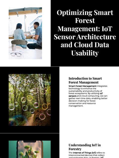 Slidesgo Optimizing Smart Forest Management Iot Sensor Architecture And Cloud Data Usability