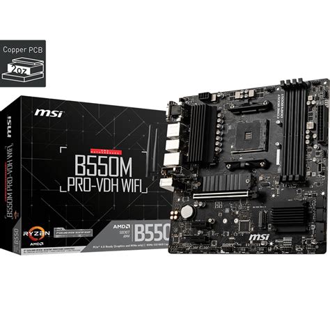 Msi B M Pro Vdh Wifi Bgamer Pro