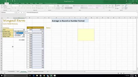 Round Function In Excel Youtube