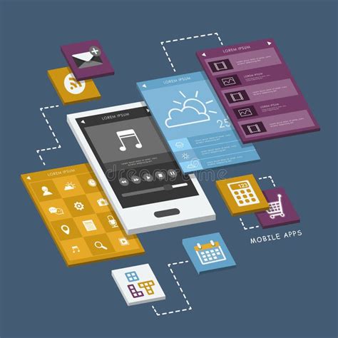 Mobile Interface Layout Stock Illustrations 65 591 Mobile Interface Layout Stock Illustrations