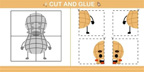 Бумажная игра «Вырежьте и склейте фрукты для детского сада и дошкольного учреждения Игра