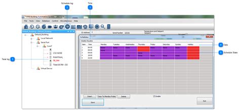 Managing Schedules In T