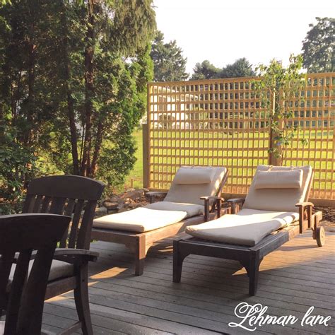 DIY How To Build A Beautiful Square Lattice Fence For Privacy Lehman Lane