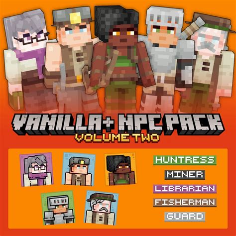 Vanilla NPC Pack Vol MCModels