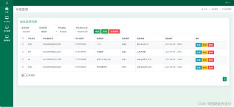 基于ssm框架的学生信息管理系统 Csdn博客