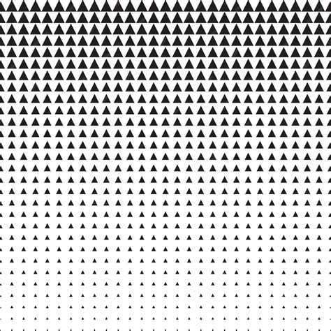 Premium Vector Triangles Halftone Pattern
