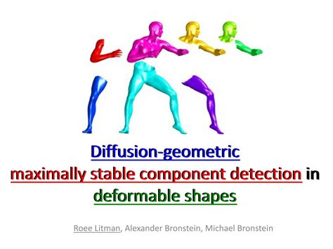 PPT Diffusion Geometric Maximally Stable Component Detection In Deformable Shapes PowerPoint
