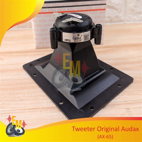 Tweeter Audax Ax 65 Tweeter Walet Audax Tweeter Original Audax Elektonik Surabaya