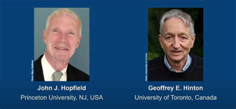 노벨 물리학상 존 홉필드 제프리 힌튼
