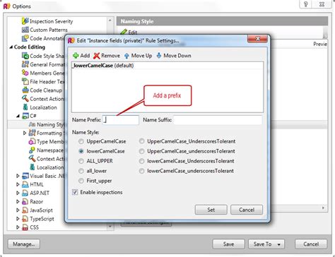 Modifying Layout And Formatting Rules In Resharper ~