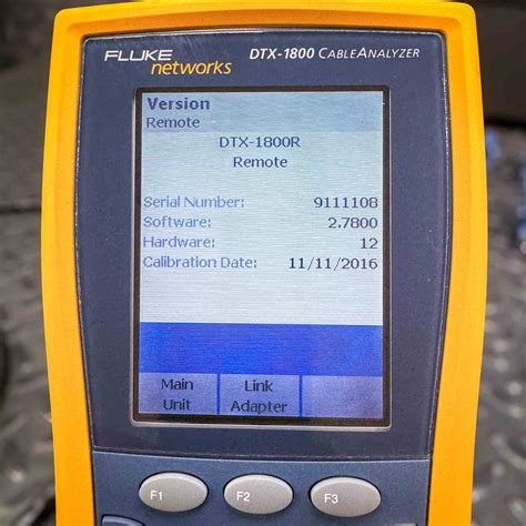 Fluke Dtx 1800 Cable Analyzer With Dtx Otdr And Lots More