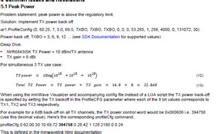 IWR1843BOOST Power Backoff Calculations Sensors Forum Sensors TI E2E Support Forums