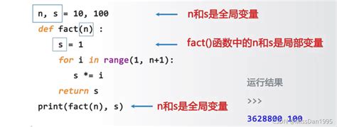 Python学习笔记（局部变量和全局变量）函数退出时全局变量和局部变量都失去作用 Csdn博客