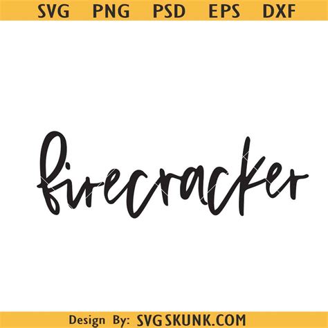 Firecracker 4th Of July Svg God Bless America Svg Firecracker Svg