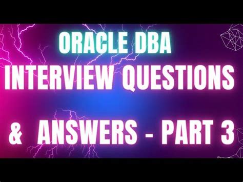 srinivasarao ravulapalli on linkedin oracle dba interview qanda part 3