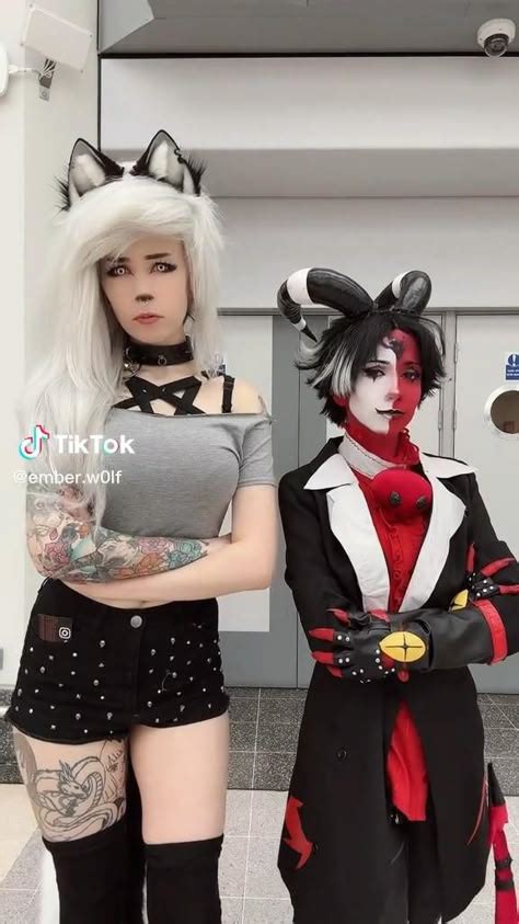 Character Loona Helluva Boss Cosplay Femenino Arte Fantasía