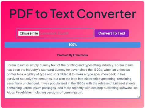 PDF To Text Converter SSJ Tools
