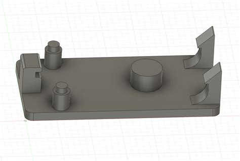 Adafruit Trinket M0 Mounting Clip By Tyler Adam Download Free Stl Model